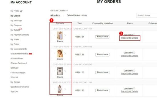 When does SHEIN have Free shipping - Android Nature