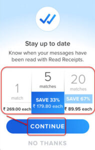 What does Double-Check mean on Tinder - Android Nature