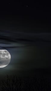52+ Cartoon, Moon Theme Dark Phone Wallpapers (Full HD) - Android Nature